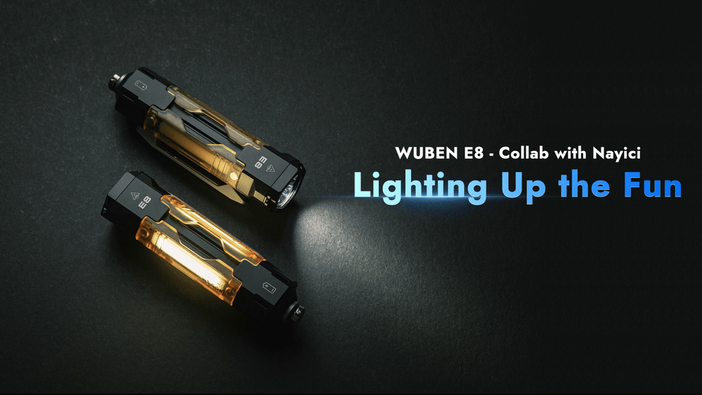 WUBEN X0 Rechargeable Pocket EDC Flashlight 1100 Lumens
