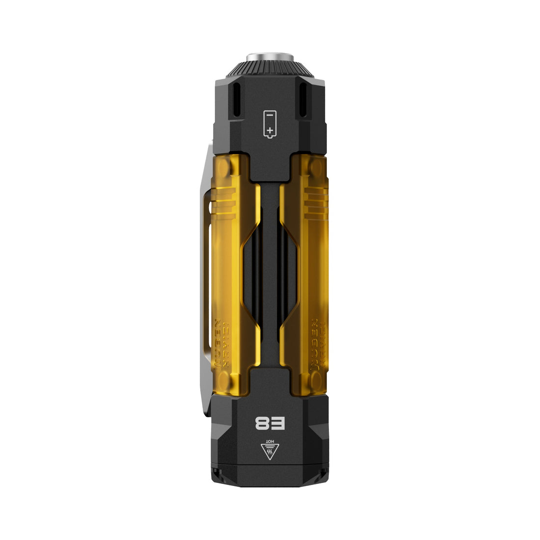 Wuben E8 Compact Magnetic 1300 Lumen EDC Camping Flashlight