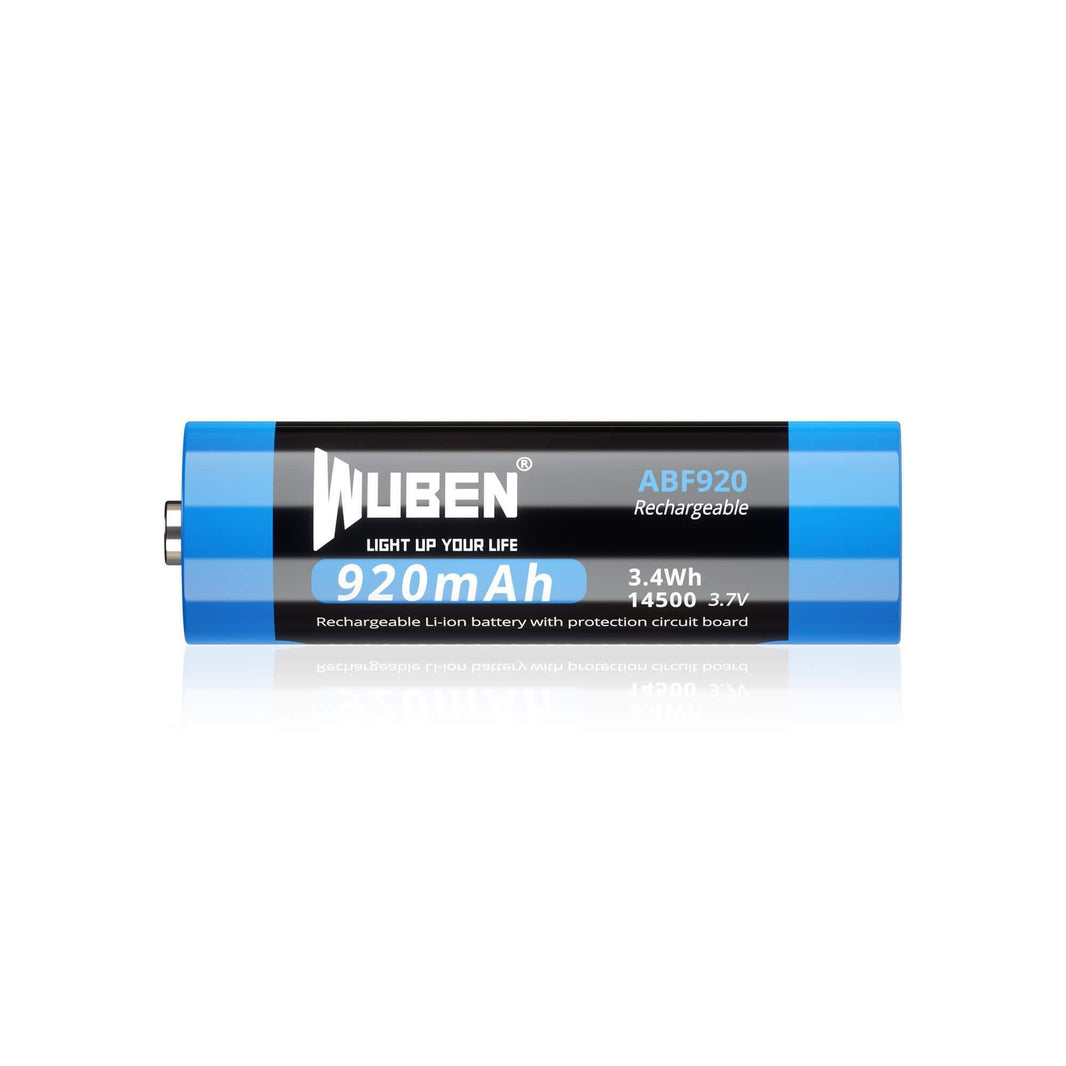 WUBEN Rechargeable 18650 Battery 2600mAh for Flashlight