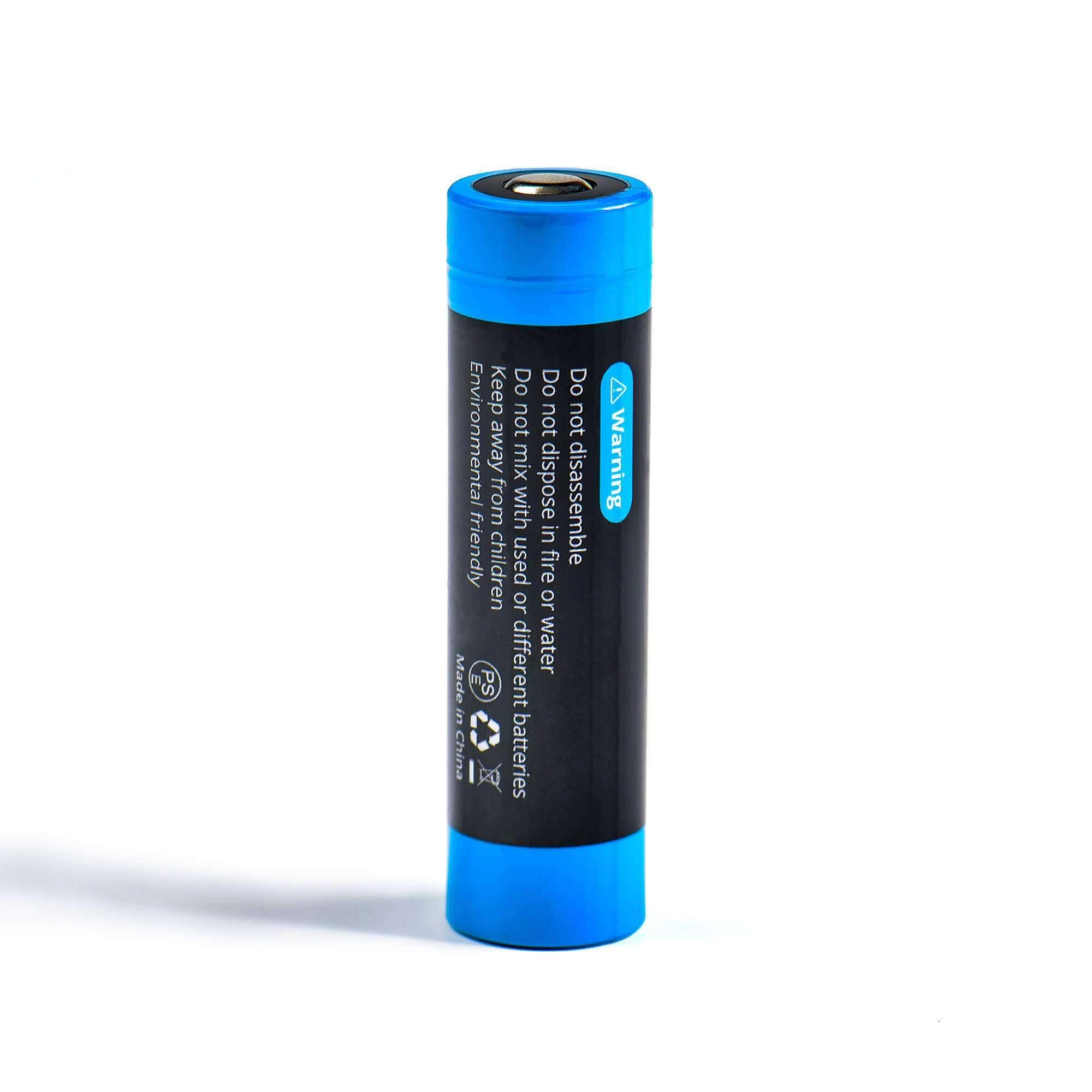Wuben ABE2600C Best Rechargeable 18650 Flashlight Battery - 2600mAh
