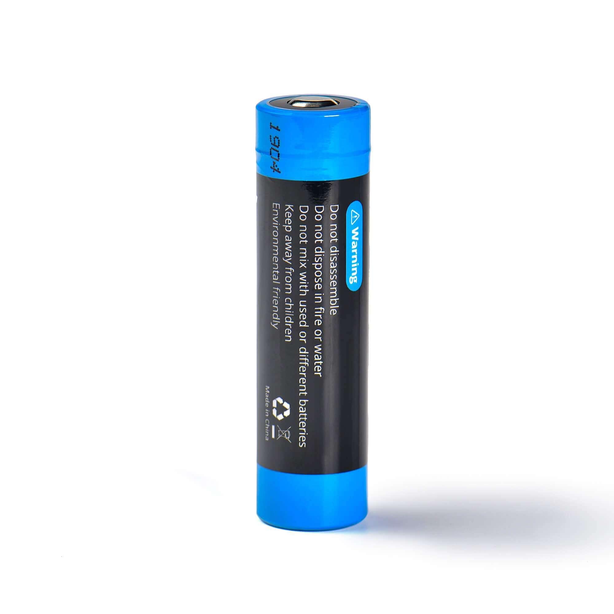 Wuben ABE3400 Best 18650 Rechargeable Battery for Flashlight - 3400mAh